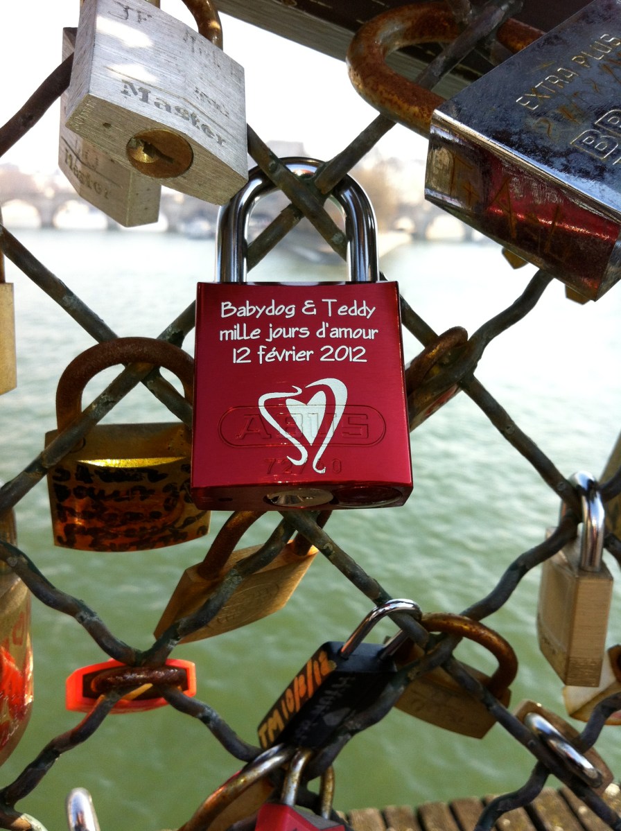 A Love Lock? – je parle américain